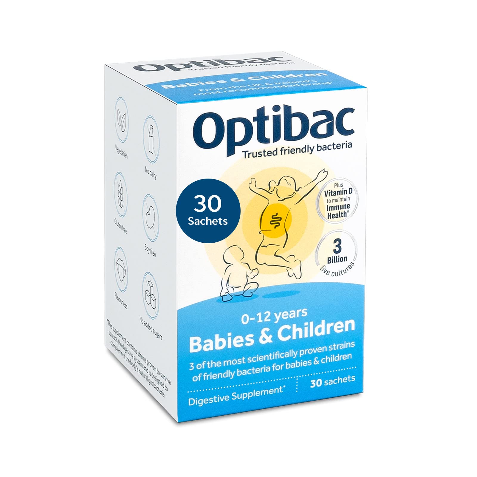Buy Optibac Probiotics Babies & Children - Probiotic for Immune System ...