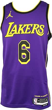 Amazon.com: Nike Men's Mesh Jersey Top Lebron James Lakers DO9530 ...