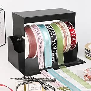 Amazon.com: Craft Room Ribbon Storage Organizer Rack Ribbon Spool ...