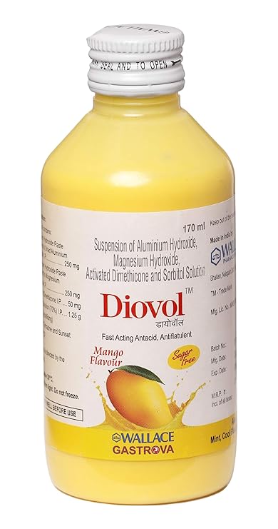 Diovol Suspension (Mango flavor) - 170ml : Amazon.in: Grocery & Gourmet ...