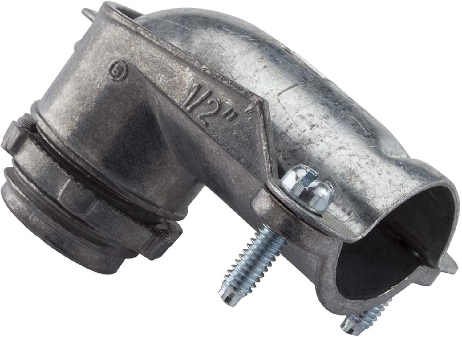 Halex - 1/2" Flex 90DEG Connector - 25/Box - Conduit Fittings - Amazon.com