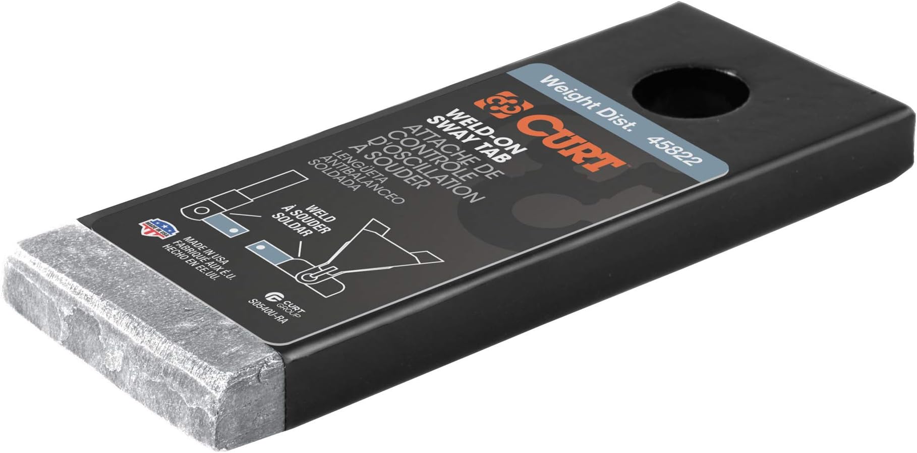 Amazon.com: Sway Control Weld-On Adapter (SBP-1) - Single : Automotive