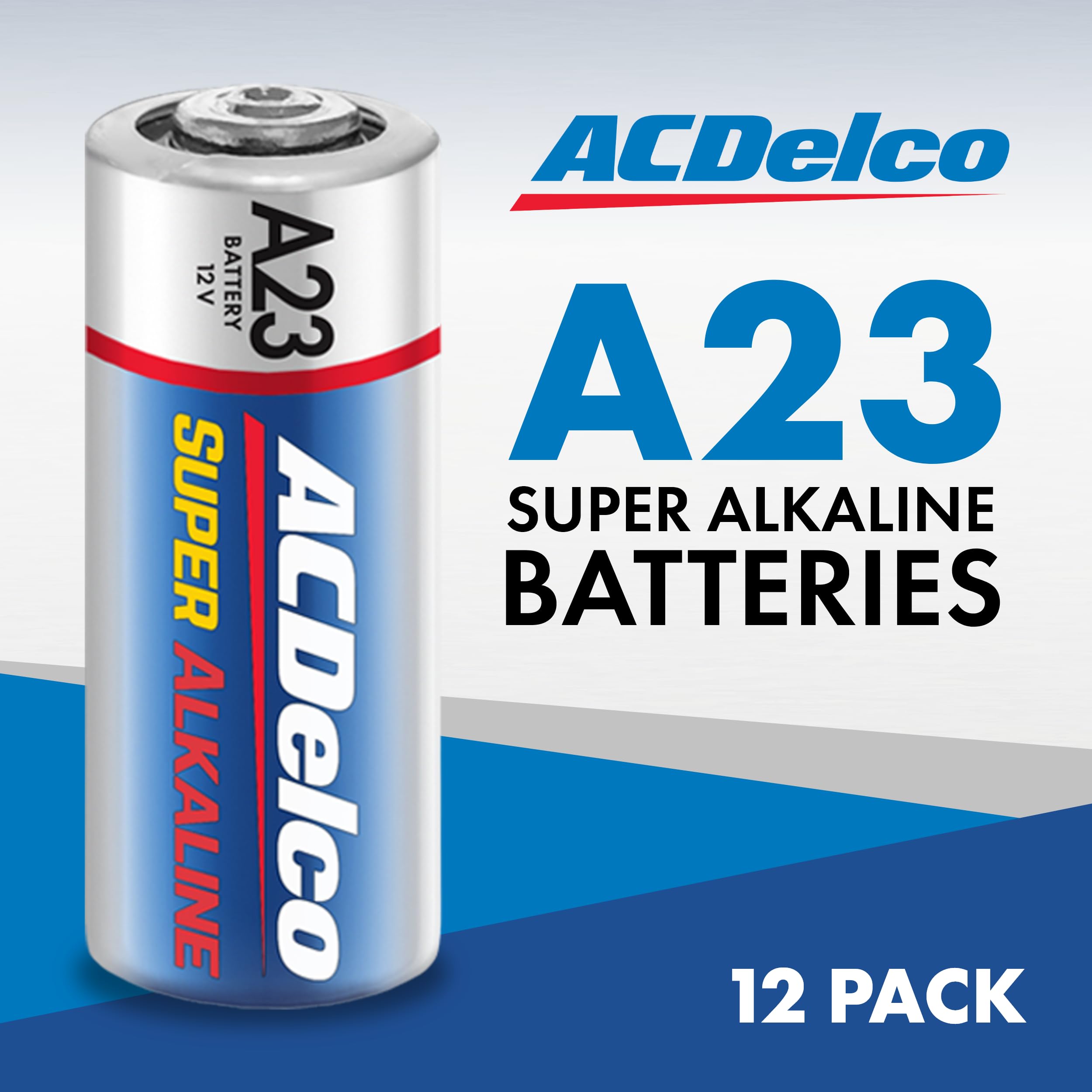 Snapklik.com : ACDelco 12-Count A23 Batteries, 12V Maximum Power Super ...