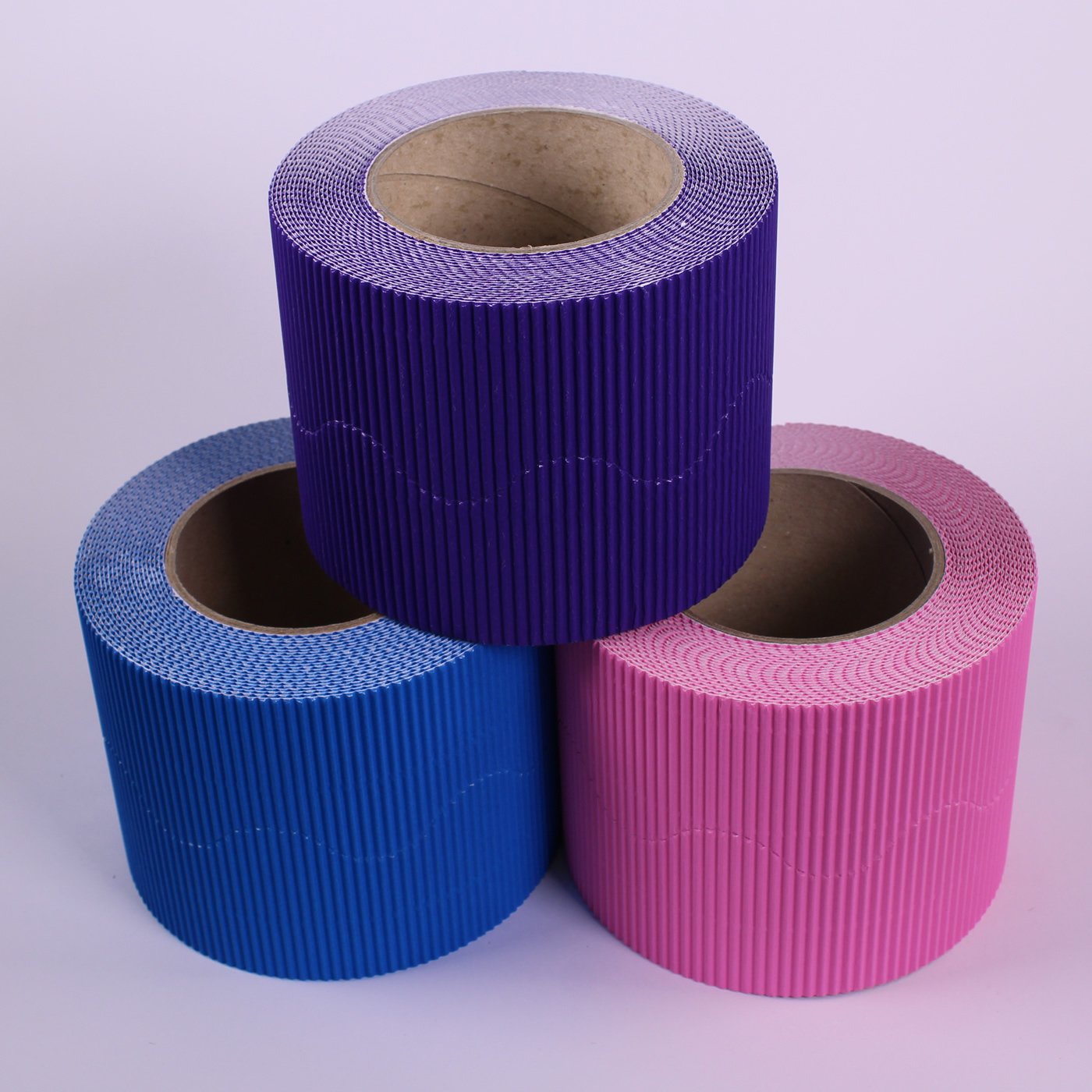 Buy Bold Bright Coloured Wall Display Board Border Corrugated Cardboard ...