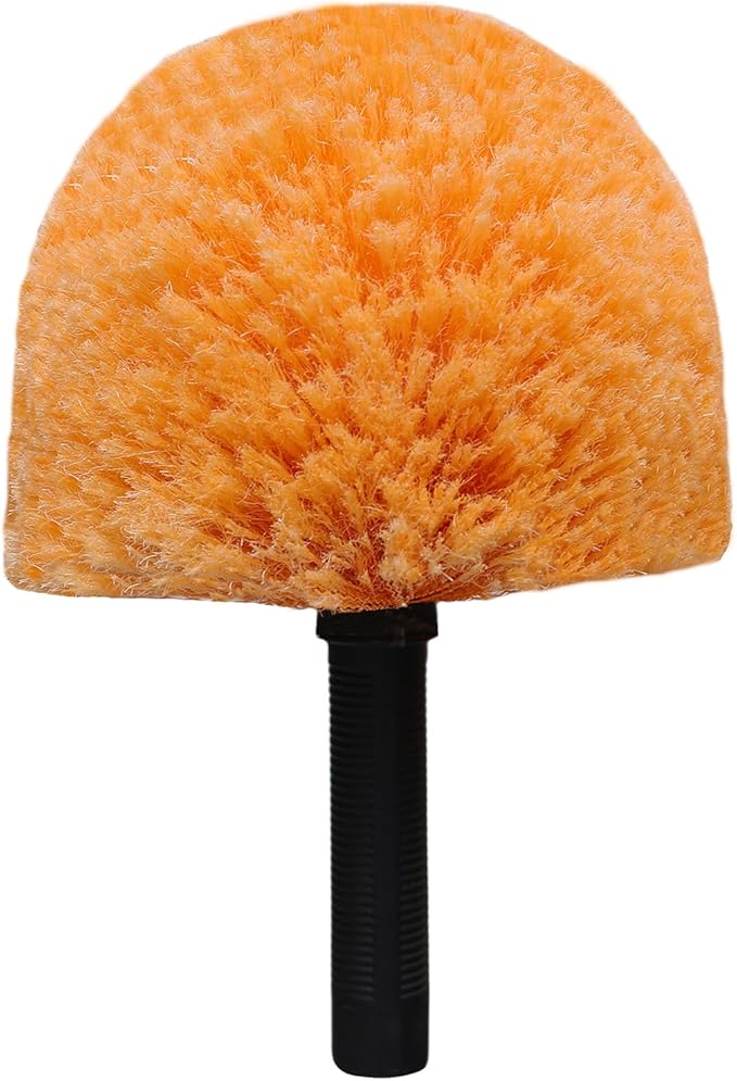 Amazon.com: Orange Robust Cobweb Duster Head Brush, Superior Twist-On ...