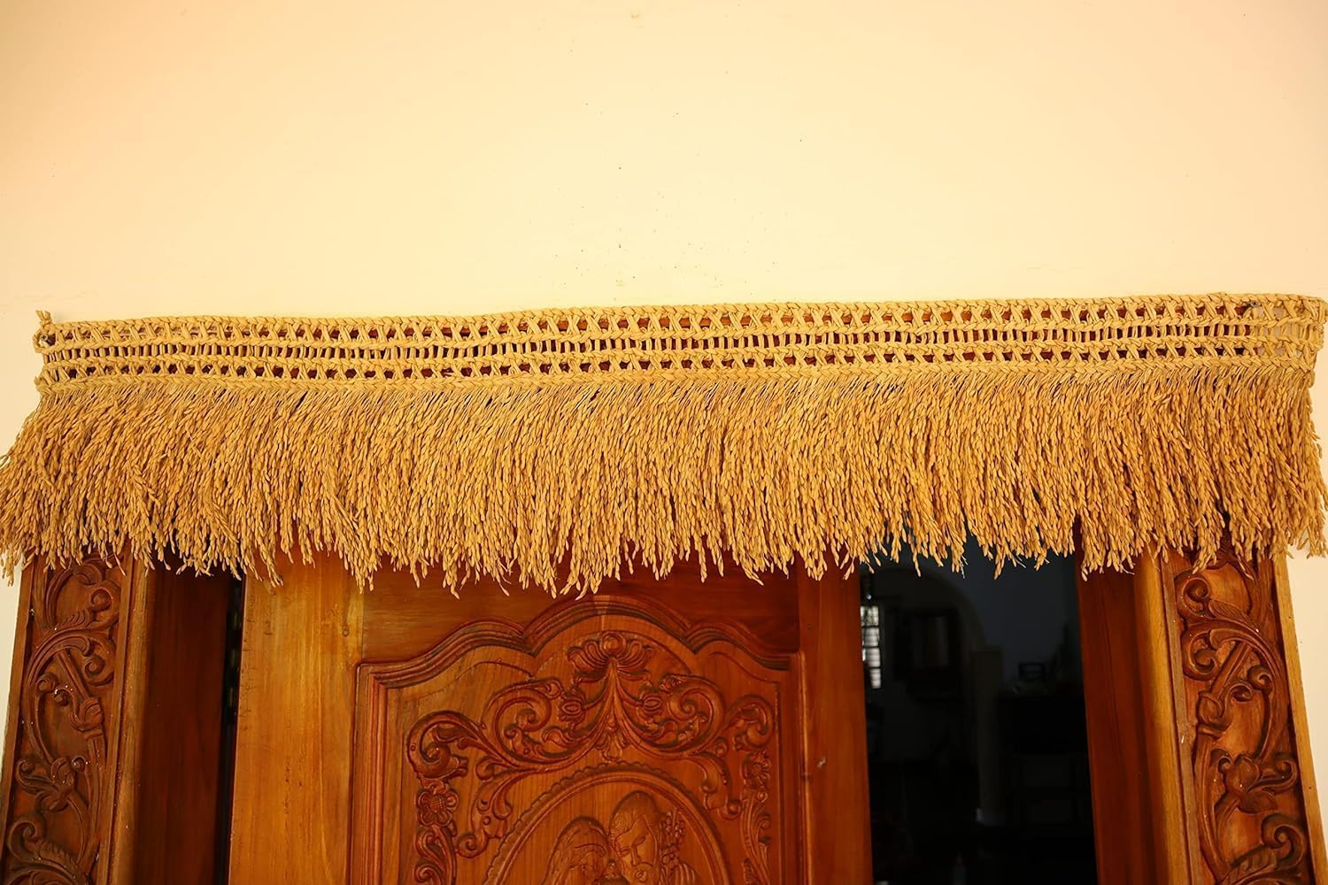 Buy SHRI MATAJI Store Paddy Toran/3.5 Feet Length/Natural Paddy Thorana ...