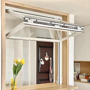Amazon.com: 45X33inch Folding Service Window with Lock Vertical Double ...