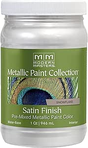Modern Masters 4-Pack of 1 qt ME707 Snowflake Metallic Paint Collection ...