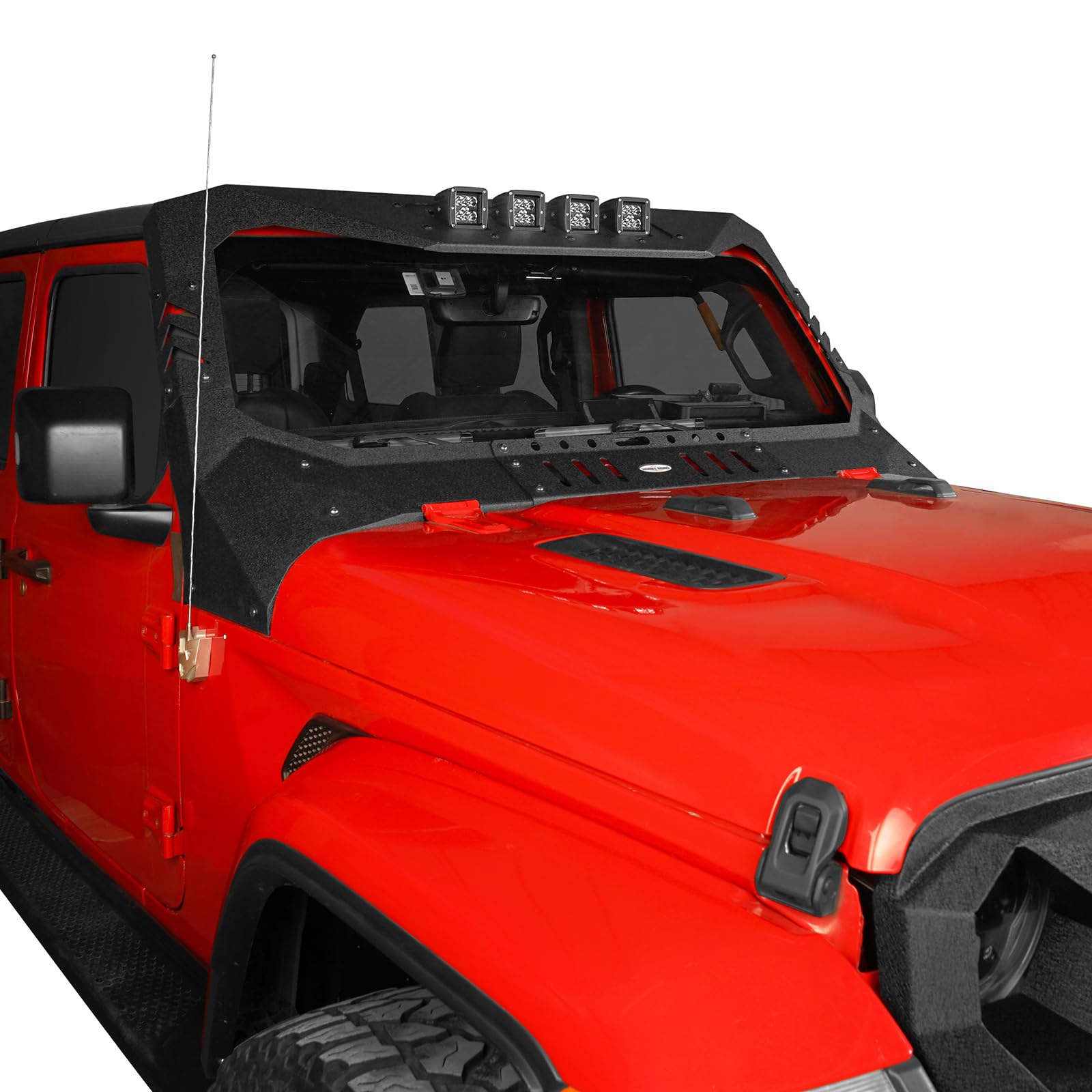 Jeep Wrangler Windshield Film BOGAR TECH Pre-Cut Windshield Protection ...