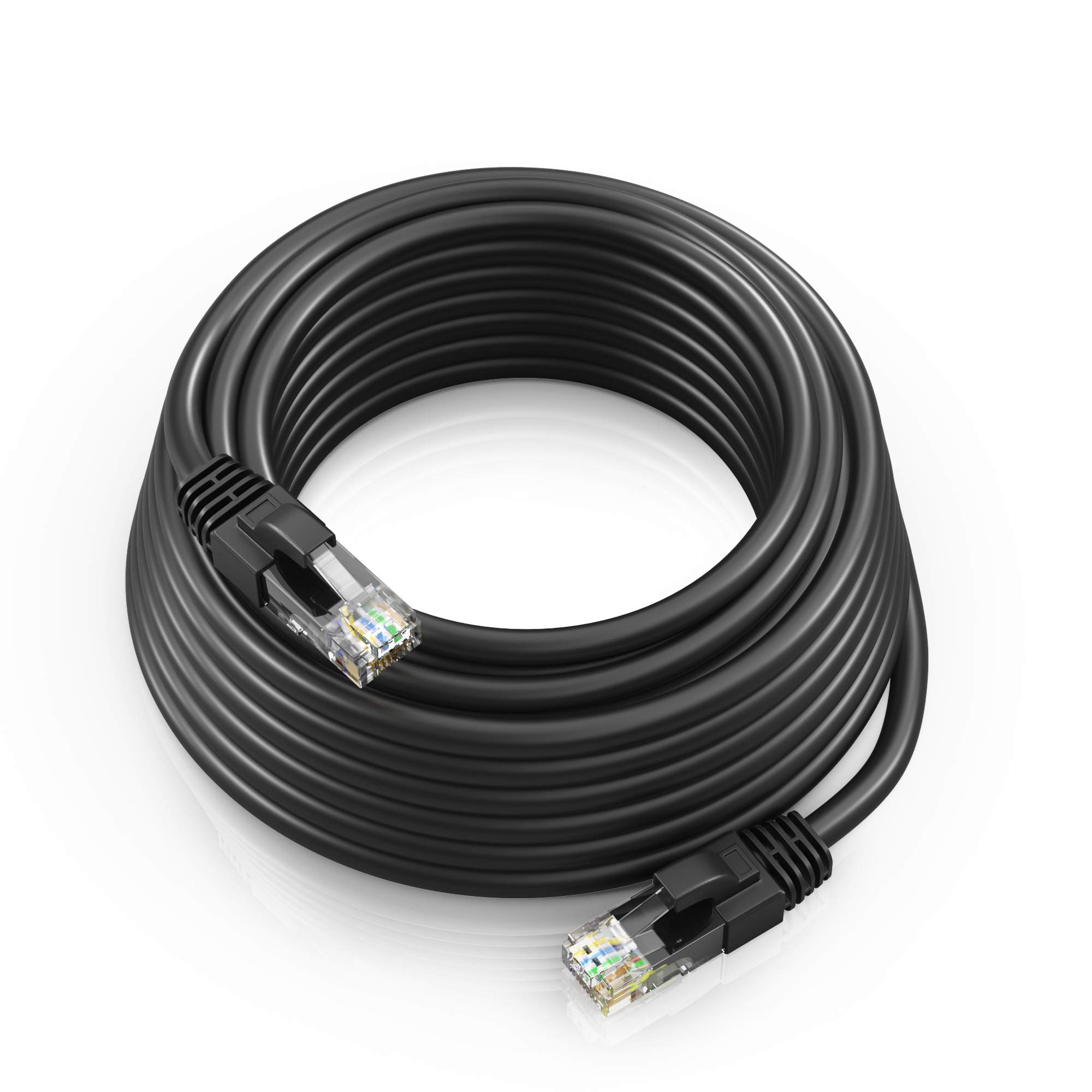 Amazon.com: Maximm Cat 6 Ethernet Cable 40 ft - High-Speed LAN Cable ...