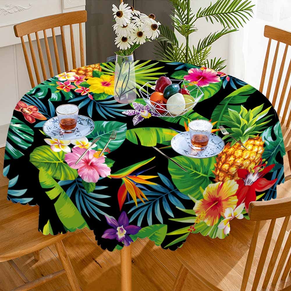 Tropical Tablecloth Floral Design Floral Tablecloths: Prints