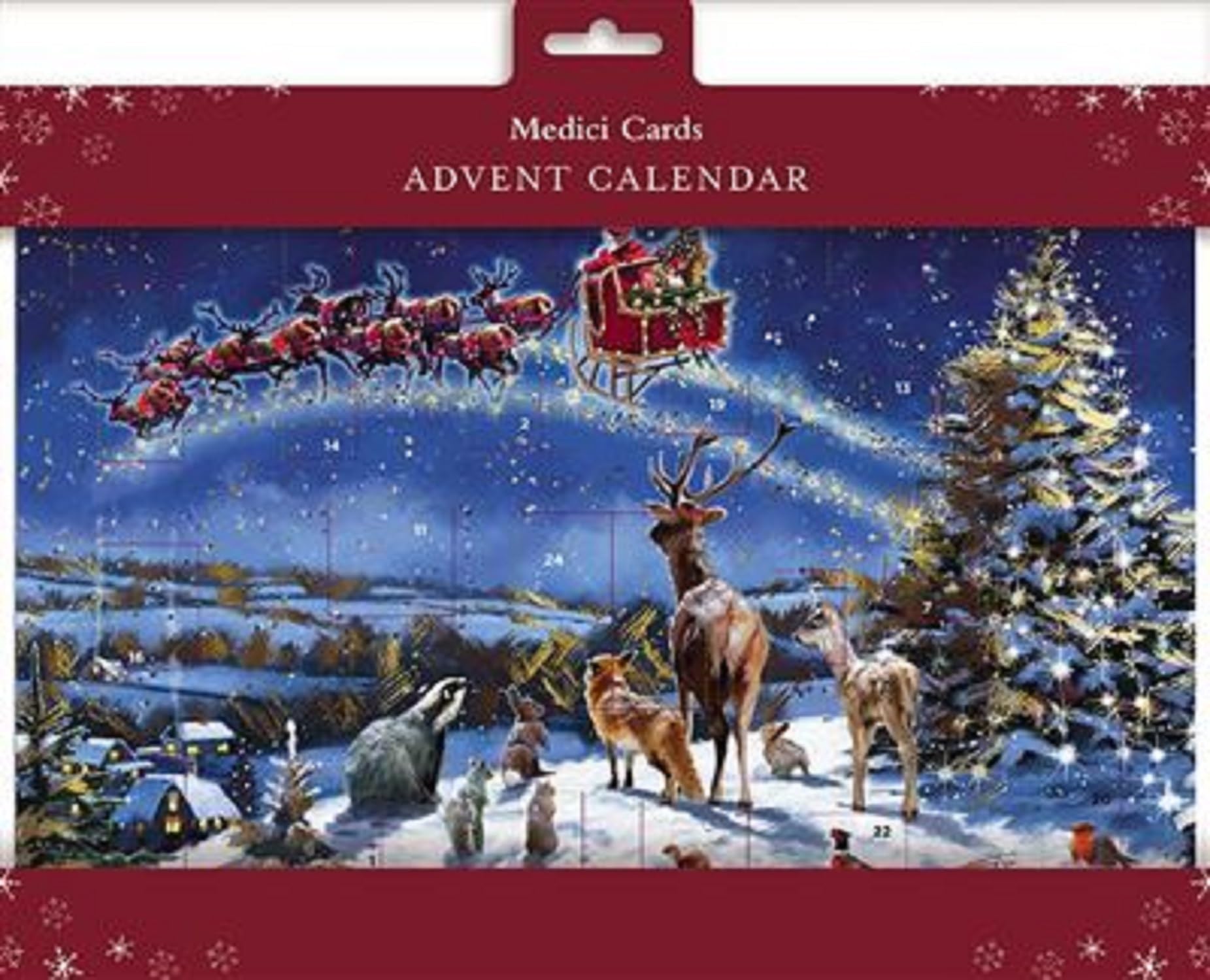 The Great British Card Company Magical Christmas Advent Seasonal ...