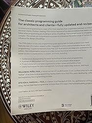 Problem Seeking: An Architectural Programming Primer: Pena, William M ...