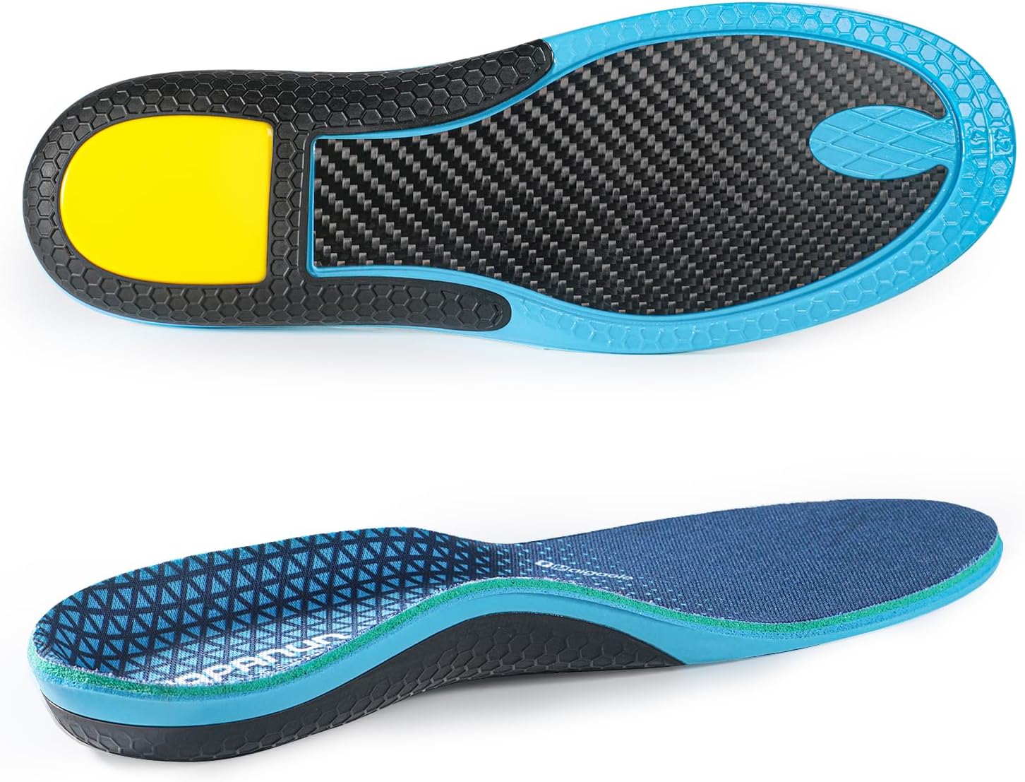 Amazon.com: VKTRY Gold Performance Insoles–Customized Carbon Fiber ...