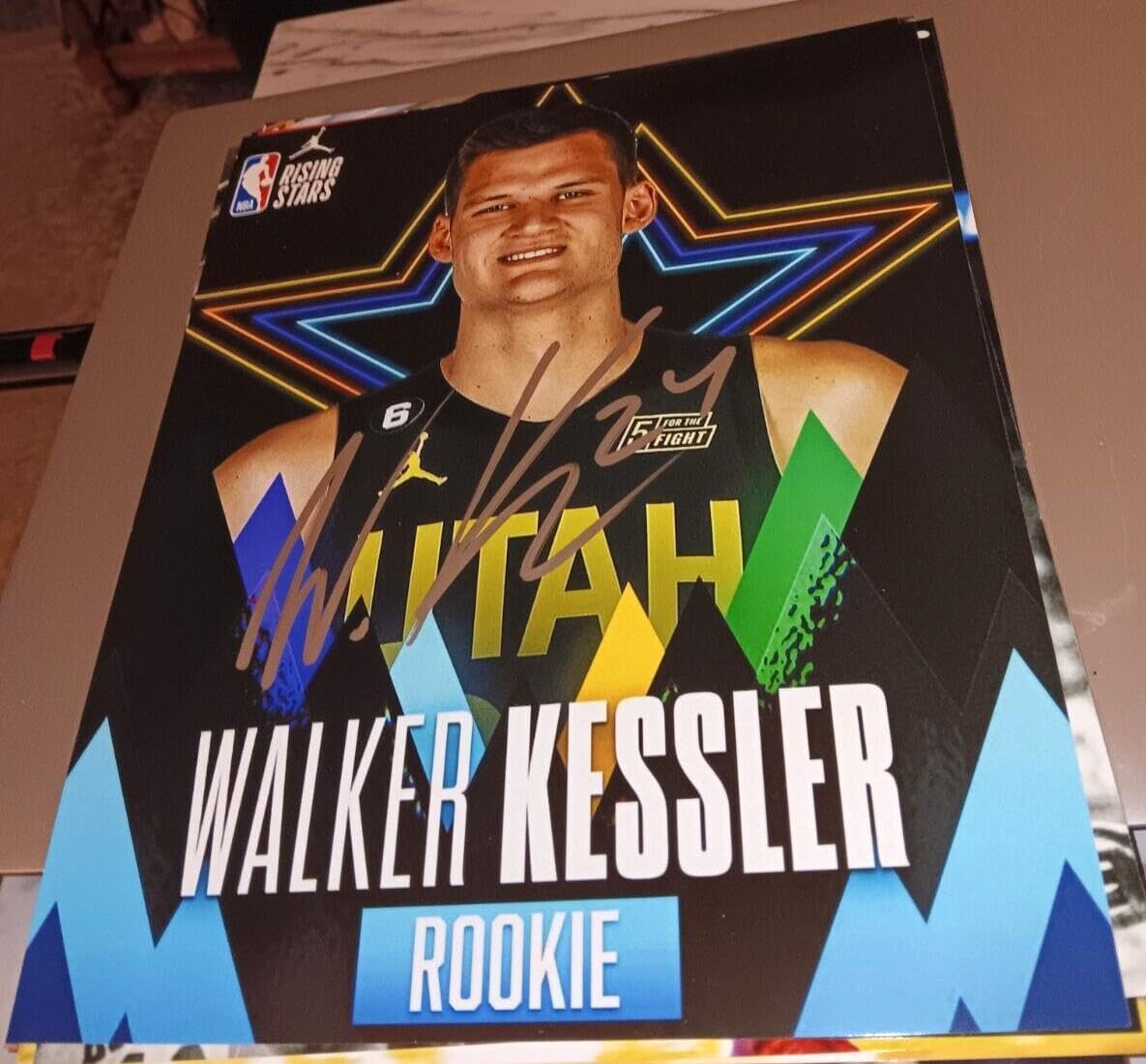 Walker Kessler Utah Jazz SIGNED AUTOGRAPHED 8x10 Photo COA Basketball ...