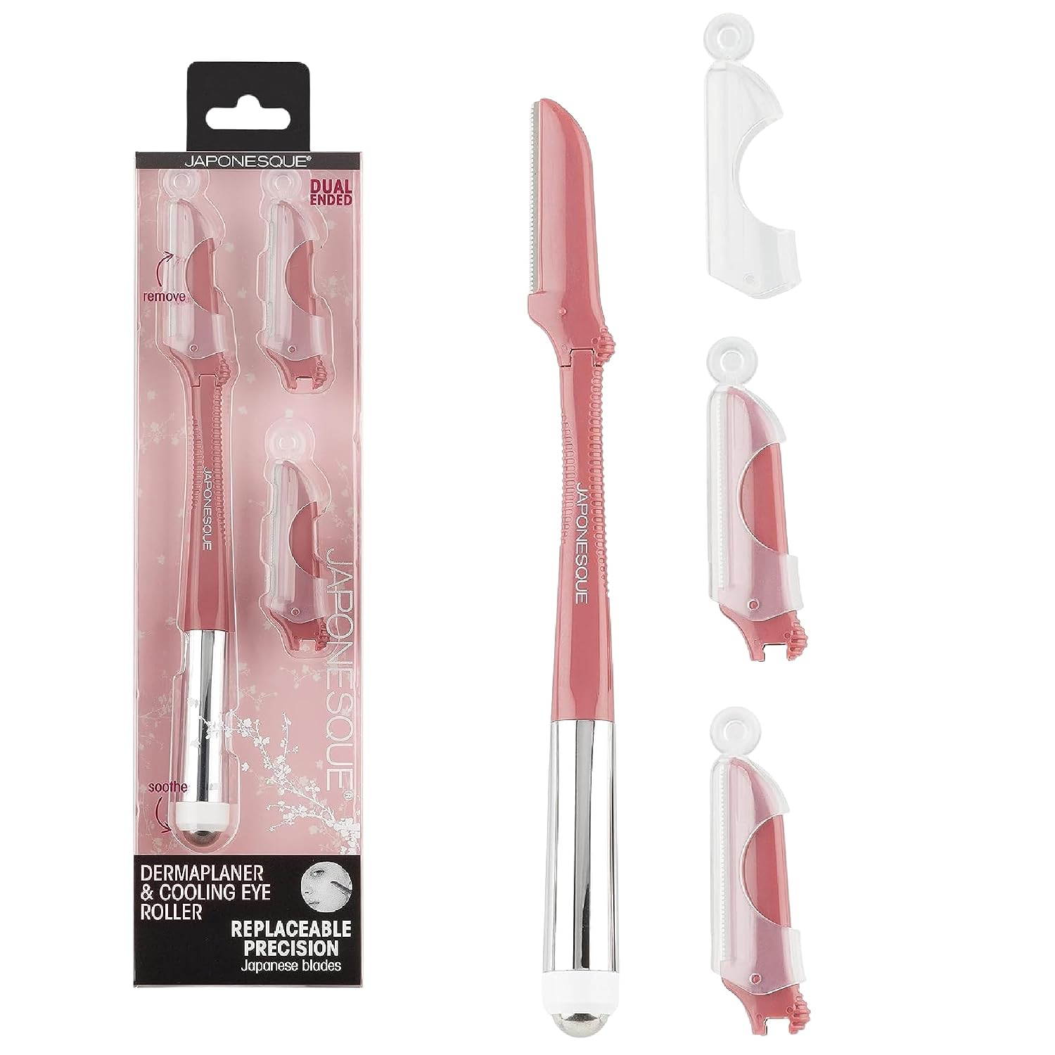 Amazon.com: JAPONESQUE Dermaplaner and Cooling Eye Roller - Dual Ended ...