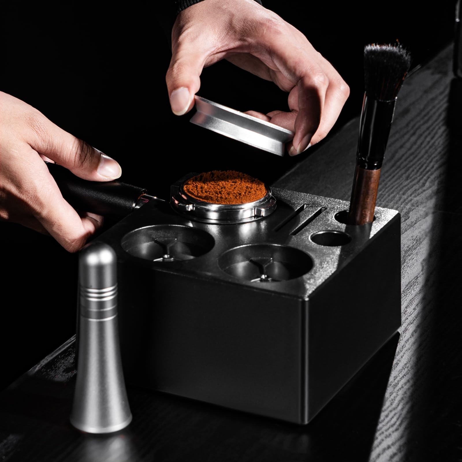 Snapklik.com : 58MM Espresso Tamper Kit 6 In 1, Coffee Tamper, WDT Tool ...