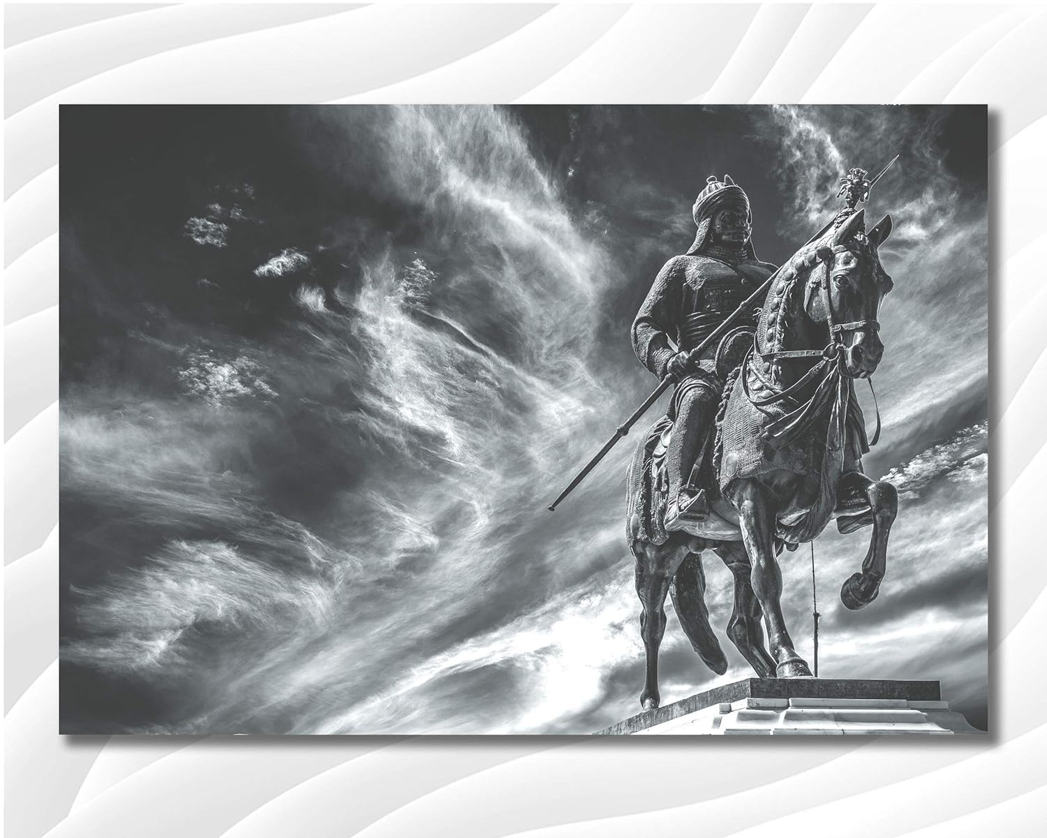 gojo Maharana Pratap King of Mewar - Vinyl Gloss Office Home Drawing ...