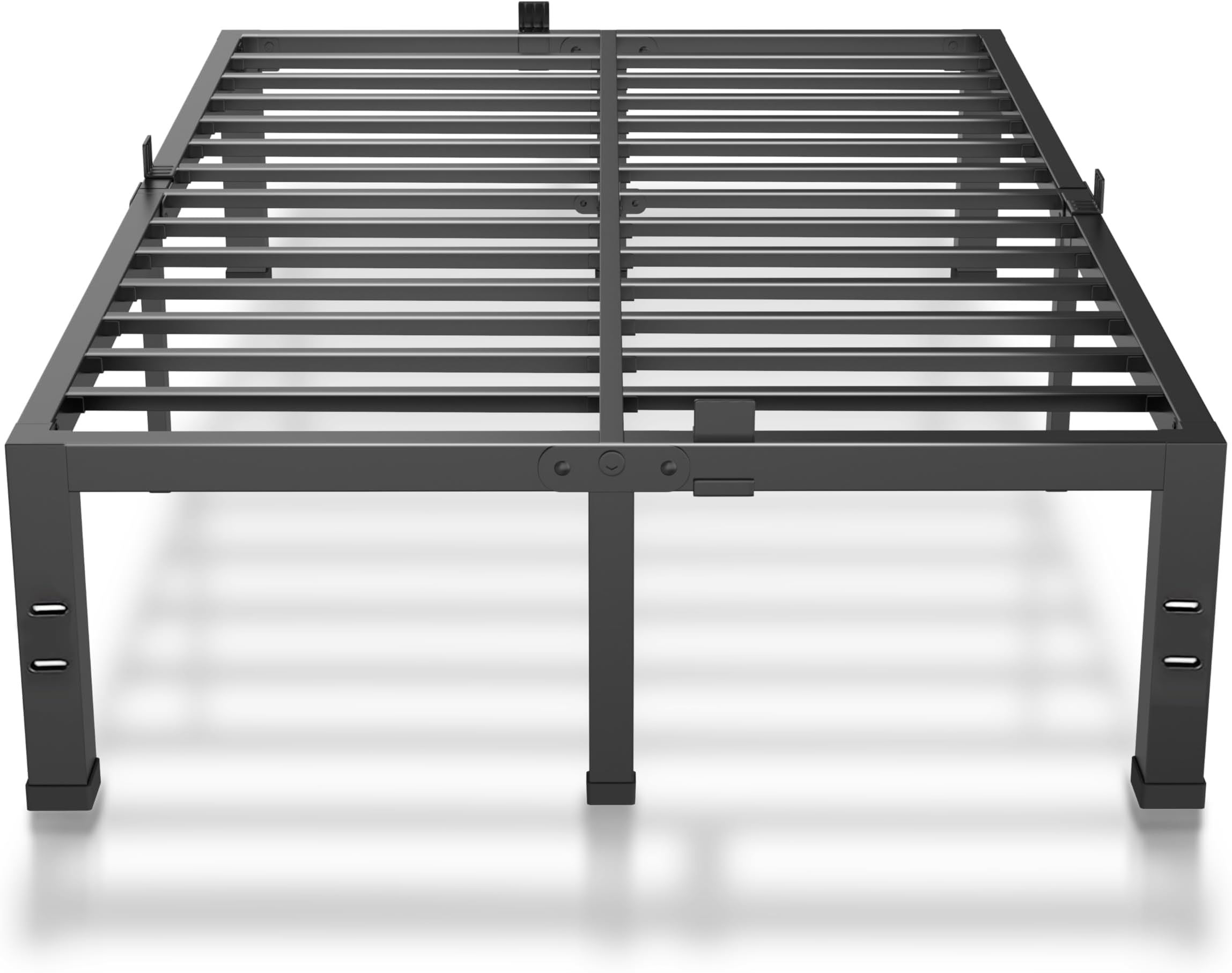 Amazon.com: Superay 14 Inches Bed Frame Queen Size, Heavy Duty Metal ...