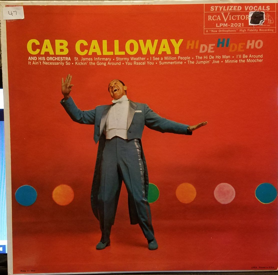 Cab Calloway Hi-De-Hi-De-Ho vinyl record - Amazon.com Music