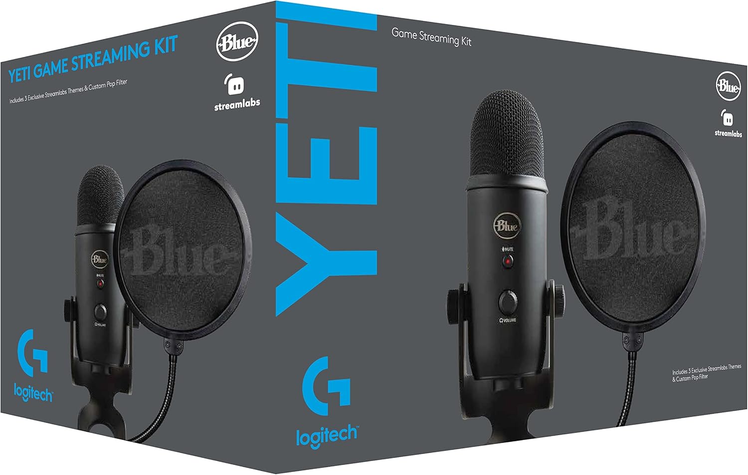 Logitech Blue Yeti Game Streaming Kit, Blackout : Amazon.com.au: Toys ...