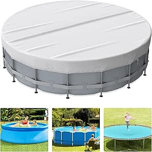 Amazon.com : Winter Pool Cover, 18 Ft Pool Cover for Above Ground Pools ...