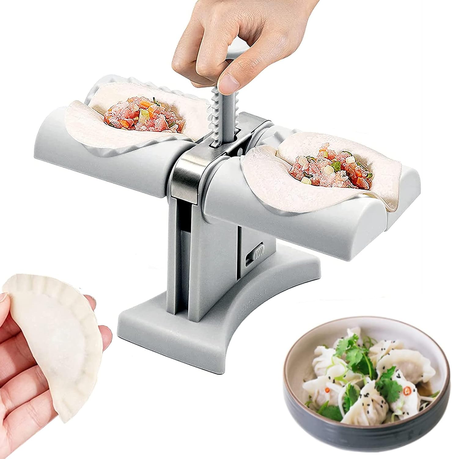 Dumpling Maker Home Press Type Automatic Dumpling Machine Small Pierogi ...