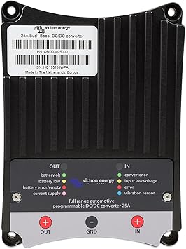Amazon.com: Victron Energy Buck-Boost DC-DC Converter 25 Amp for ...