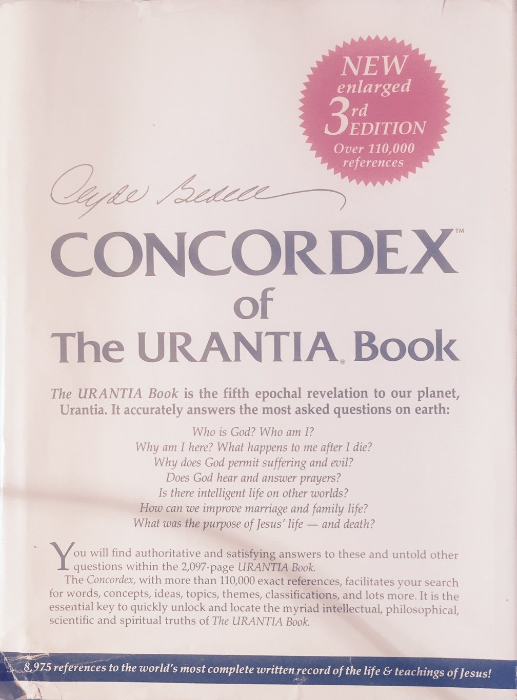 Concordex of the Urantia Book: The Urantia Book is the Fifth Epochal to ...