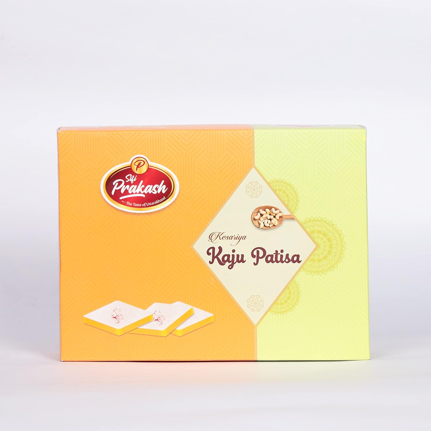 Prakash's Pure & Healthy Kaju Patisa 500 gm| Burfi | Special Sweet ...