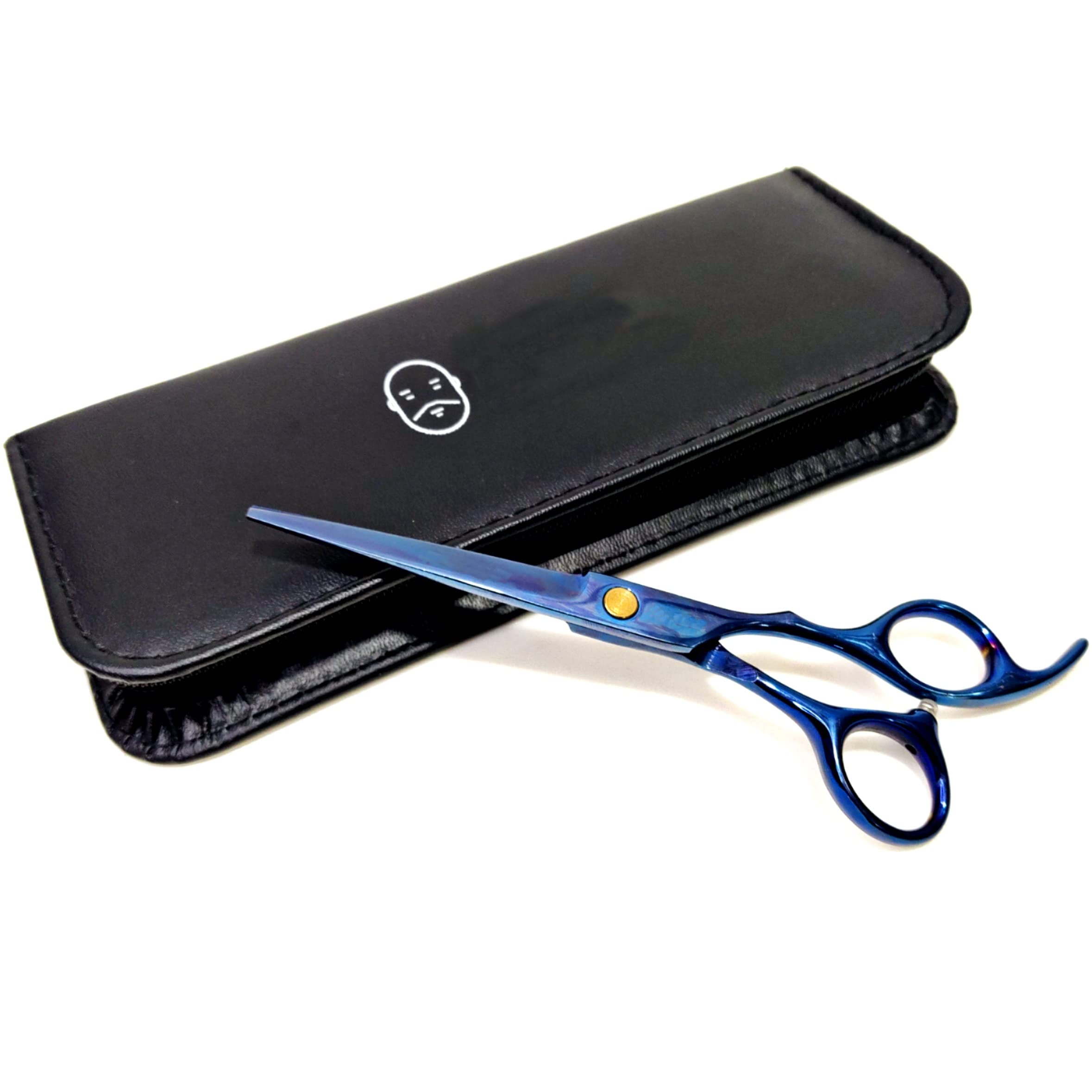 TRIMSHOOD Professional Barber Hair Cutting Scissor Stainless Stell ...