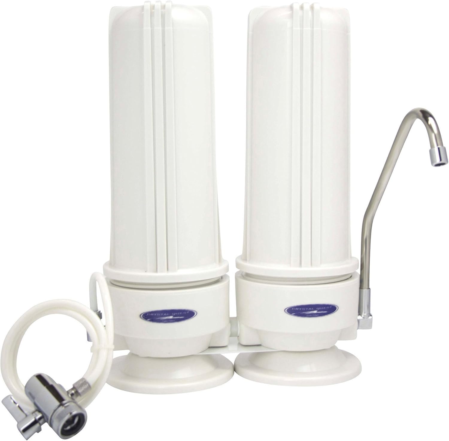 CQE-CT-00106 Double 7 Stage Countertop Water Filter System (Provides ...