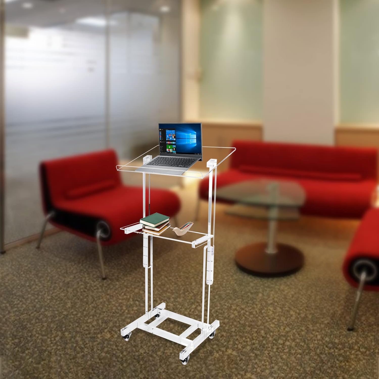 Amazon.com : Podium, Pulpit for Churches, Acrylic Podium Stand for ...