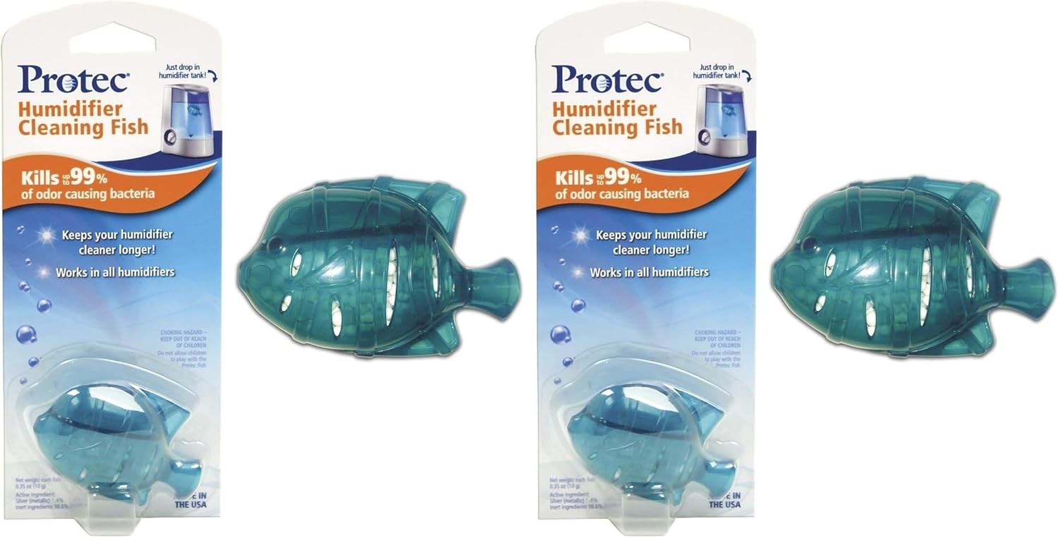 Amazon.com: Protec Humidifier Cleaning Fish, Tank Cleaner, Fights Slime ...