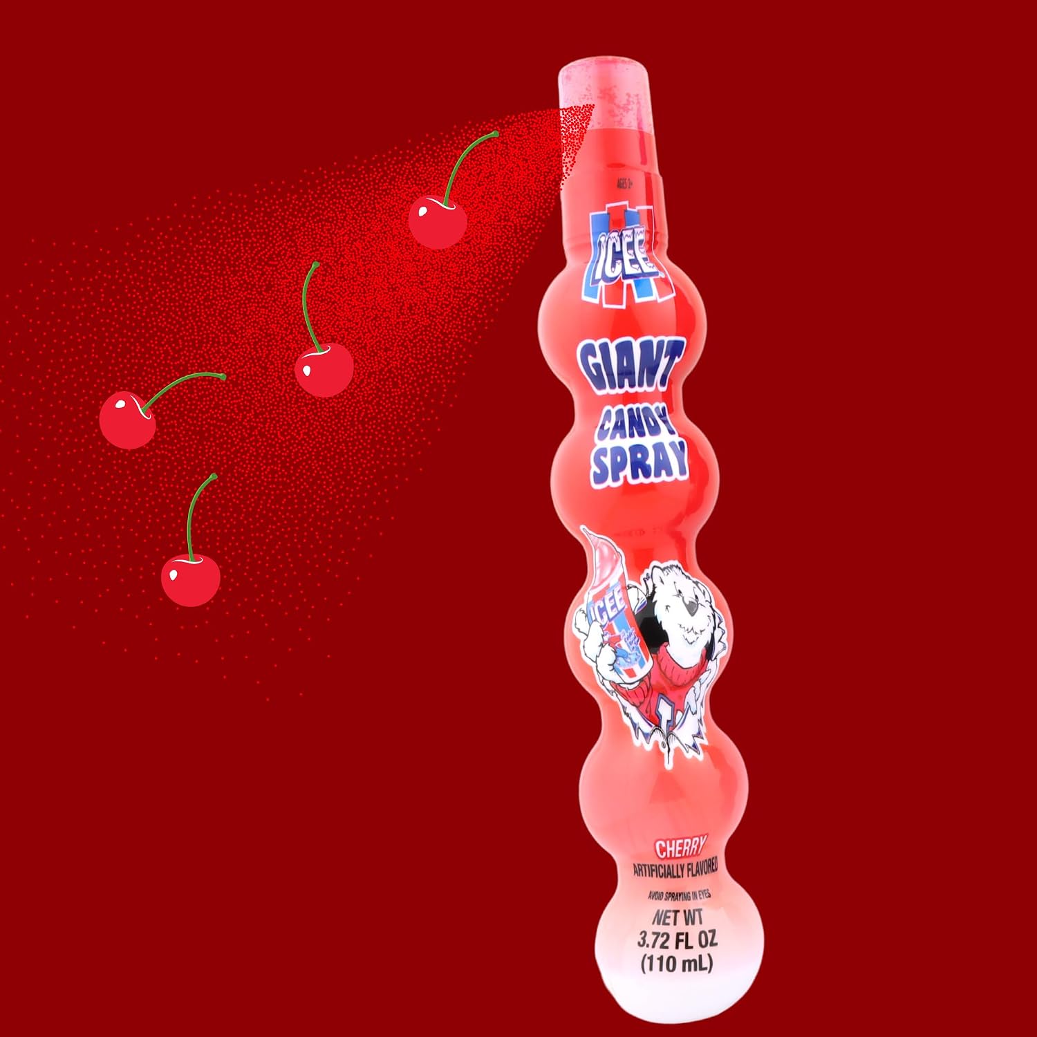 Cherry ICEE – Caramelos en aerosol, dulces líquidos agridulces ...
