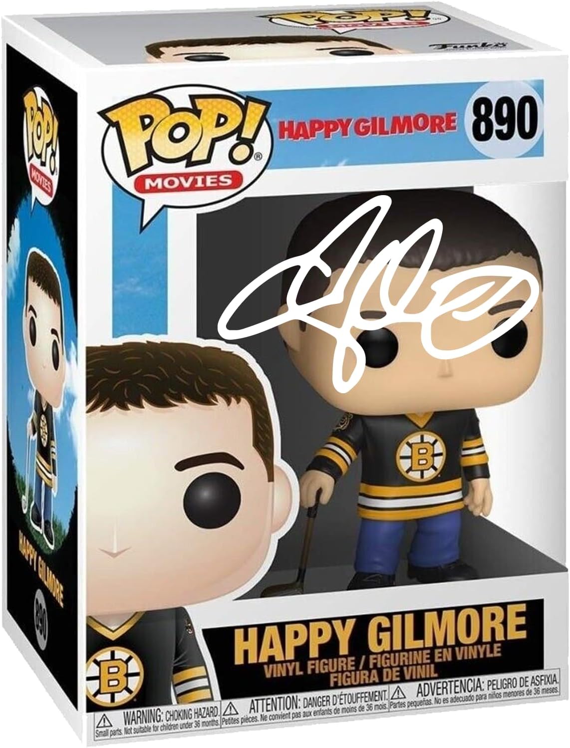 Adam Sandler Happy Gilmore #890 Facsimile Signed Reprint Laser ...