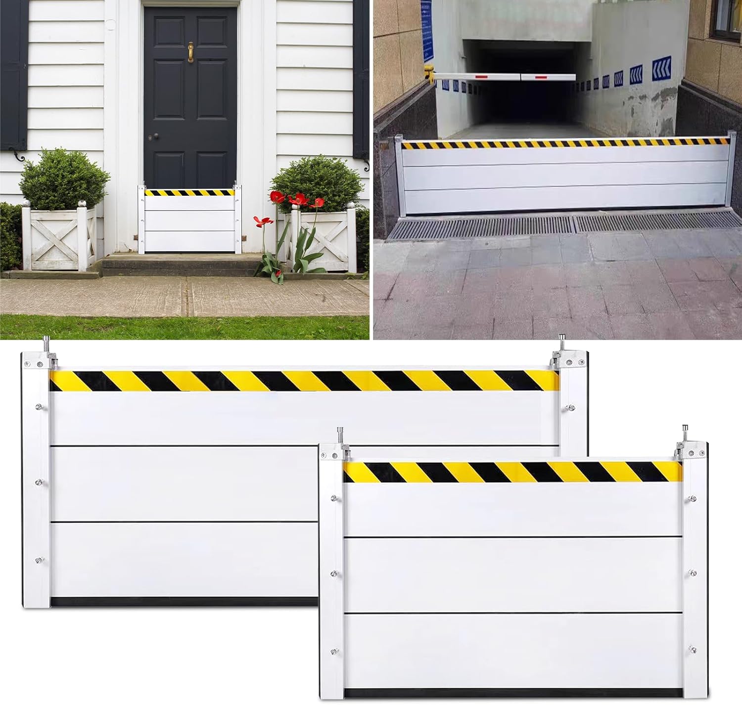 Amazon.com: Aluminum Flood Barriers for Home,Long Flood Protection ...