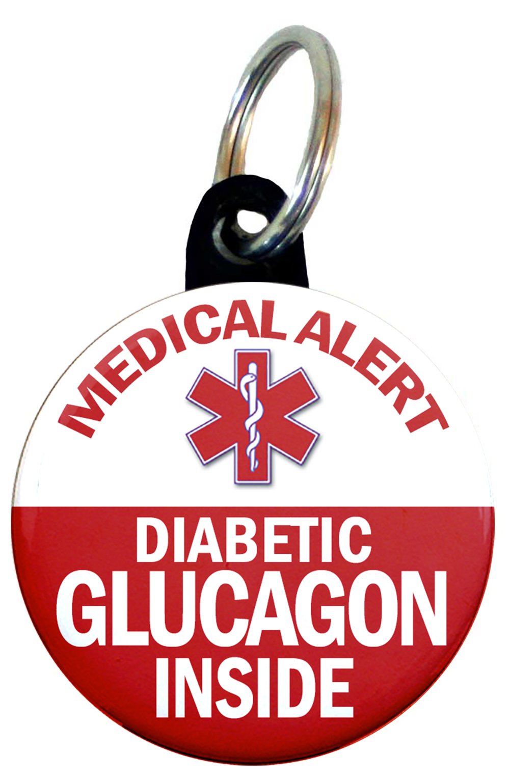 Amazon.com: Buttonsmith Glucagon Diabetic Tag Package of 25 (Minisplit)