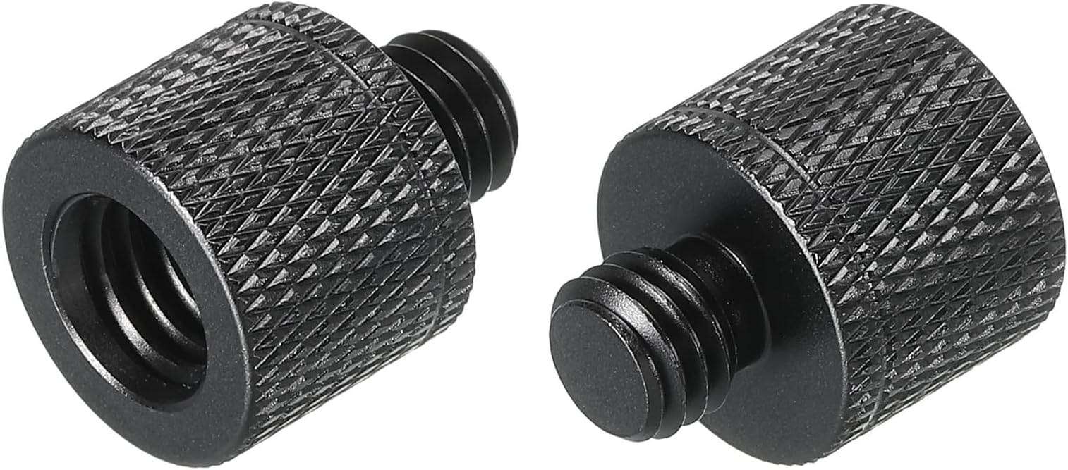 Amazon.com: MECCANIXITY Mic Stand Adapter 3/8 Female x M8 Male Camera ...