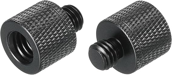 Amazon.com: MECCANIXITY Mic Stand Adapter 3/8 Female x M8 Male Camera ...
