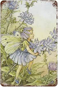 Amazon.com: Creative Tin Sign Retro Metal Aluminium Tin Sign Daffodil ...