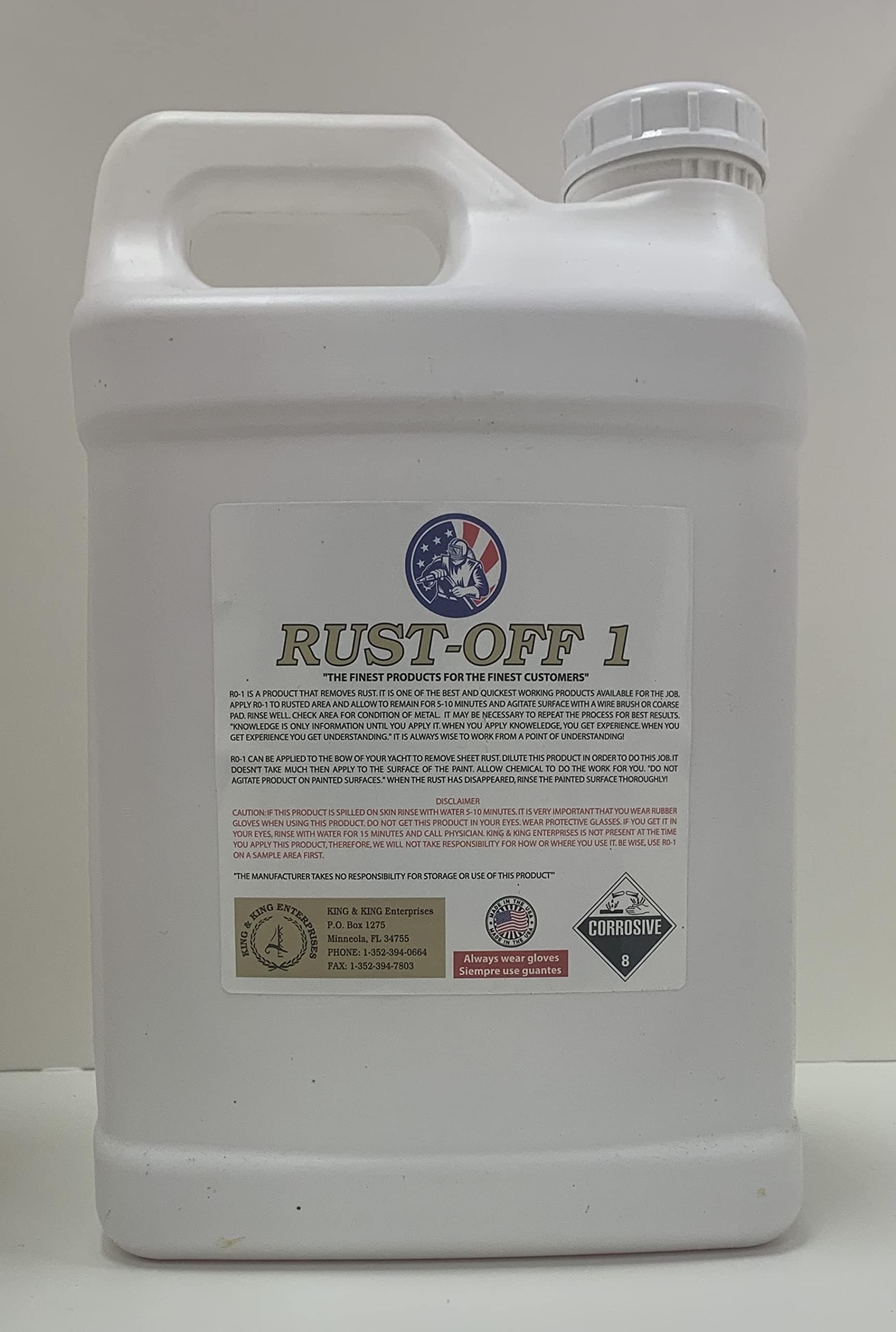 Amazon.com: Rust off 1-2.5 gallon Rust Remover : Automotive