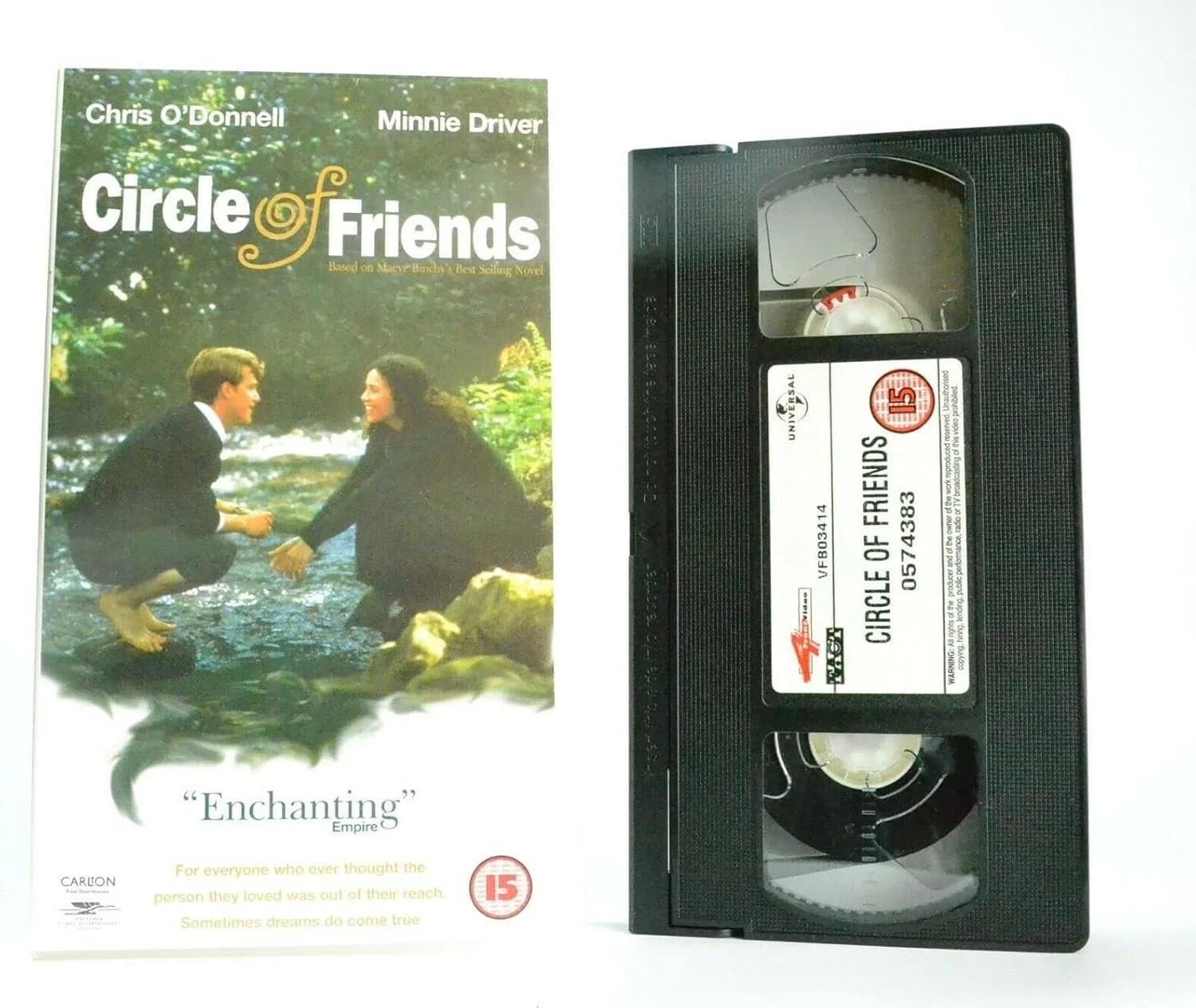 Amazon.com: Circle of Friends [VHS] : Chris O'Donnell, Minnie Driver ...