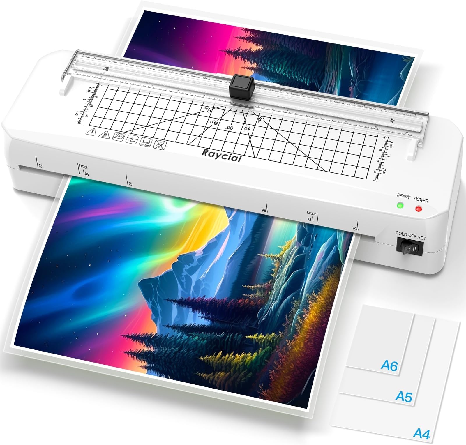 Amazon.com : Laminator Machine, 4 in 1 Laminator 9inch Laminating ...