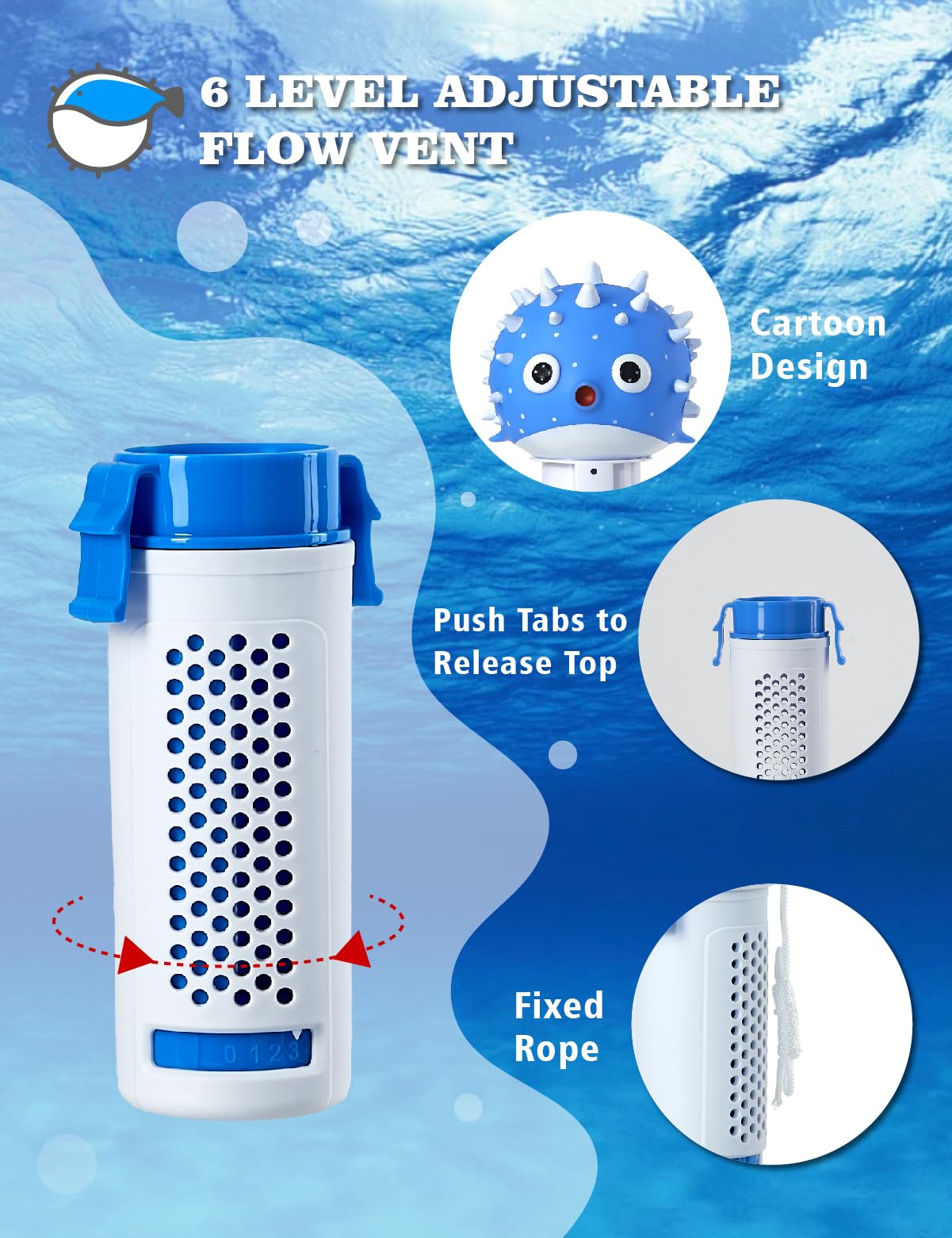 Snapklik.com : Hot Tub Chlorine Tablet Floater, Small Floating Chlorine ...