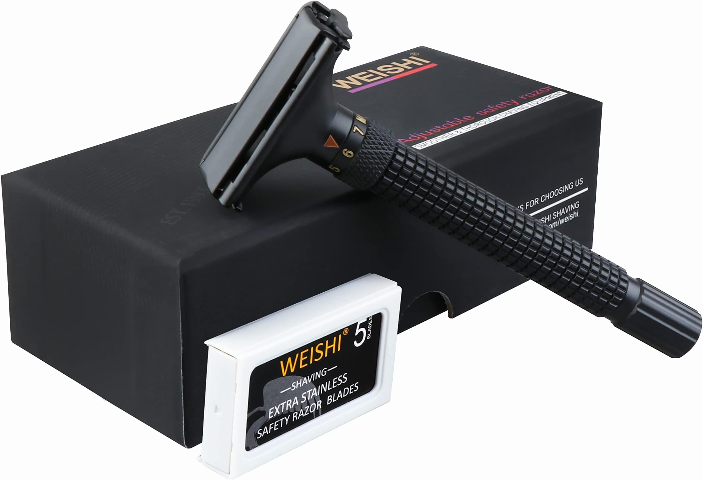 Amazon.com: Butterfly Safety Razor - Heavy Duty Twist To Open Double ...