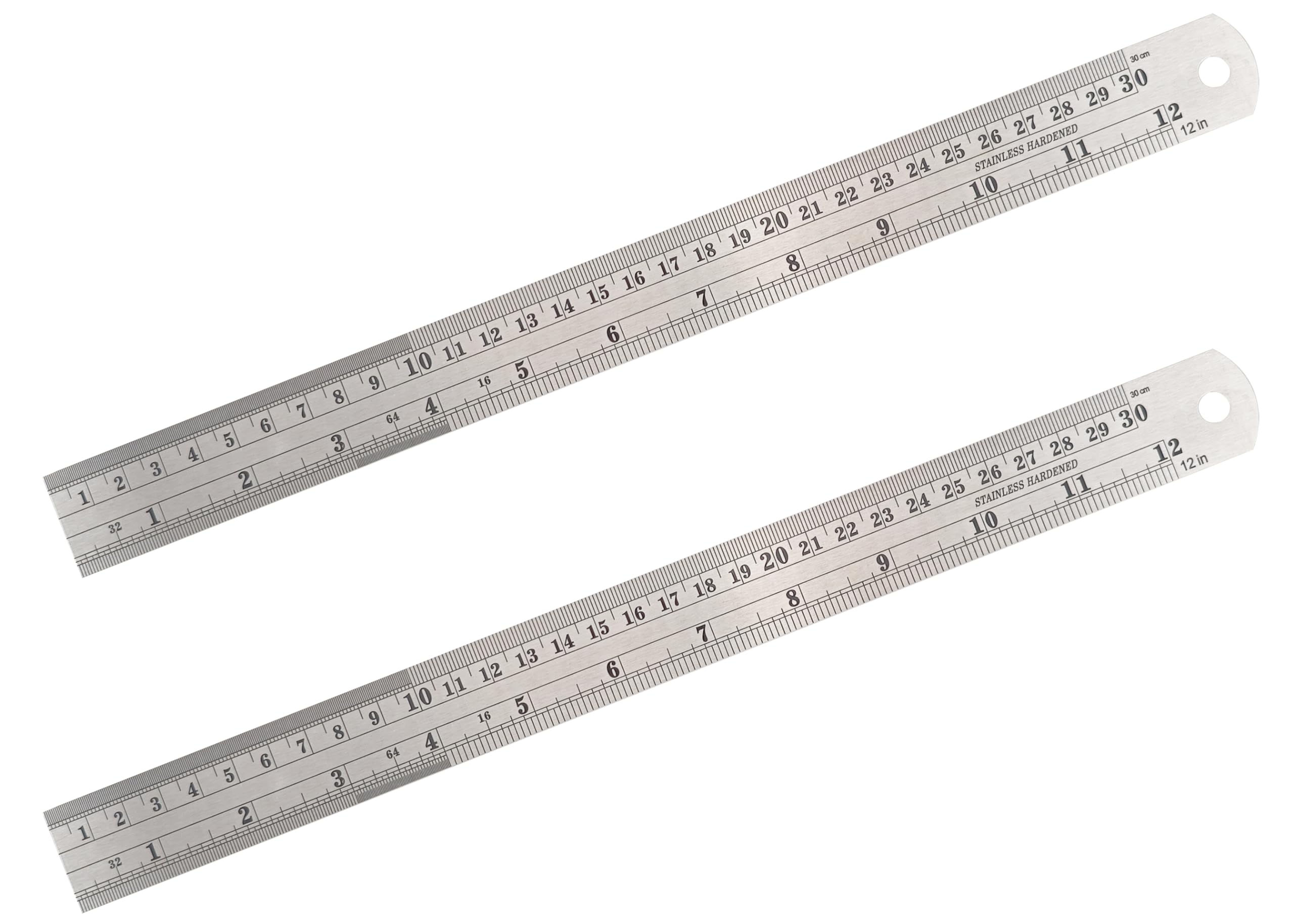 Snapklik.com : Zotemo Stainless Steel Rulers, 12 Inch Metal Ruler Kit ...