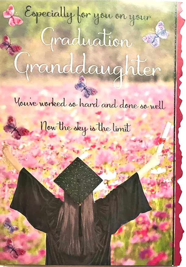 Granddaughter on your Graduation ~ Congratulations graduation card ...