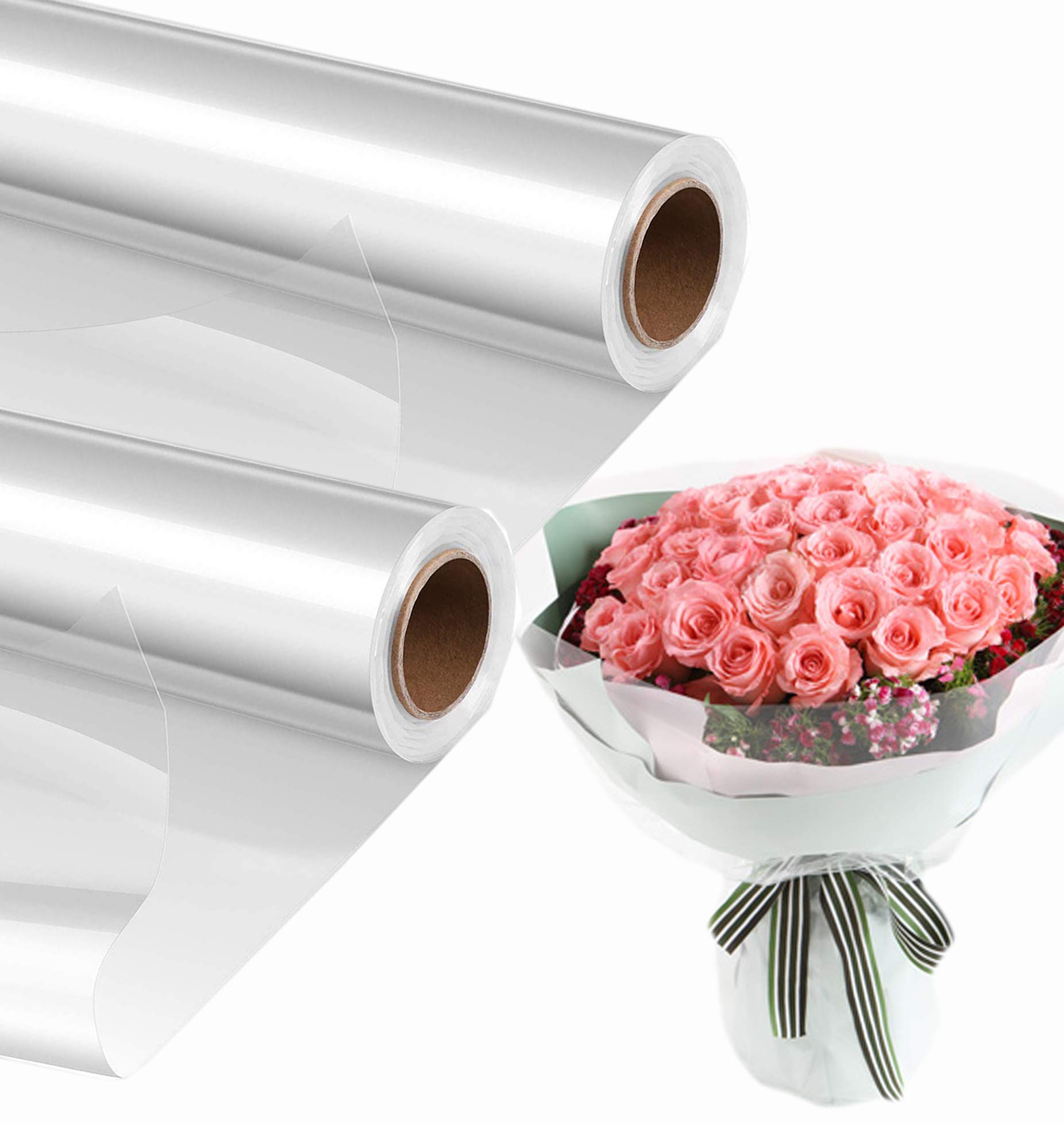 Clear wrapping paper online