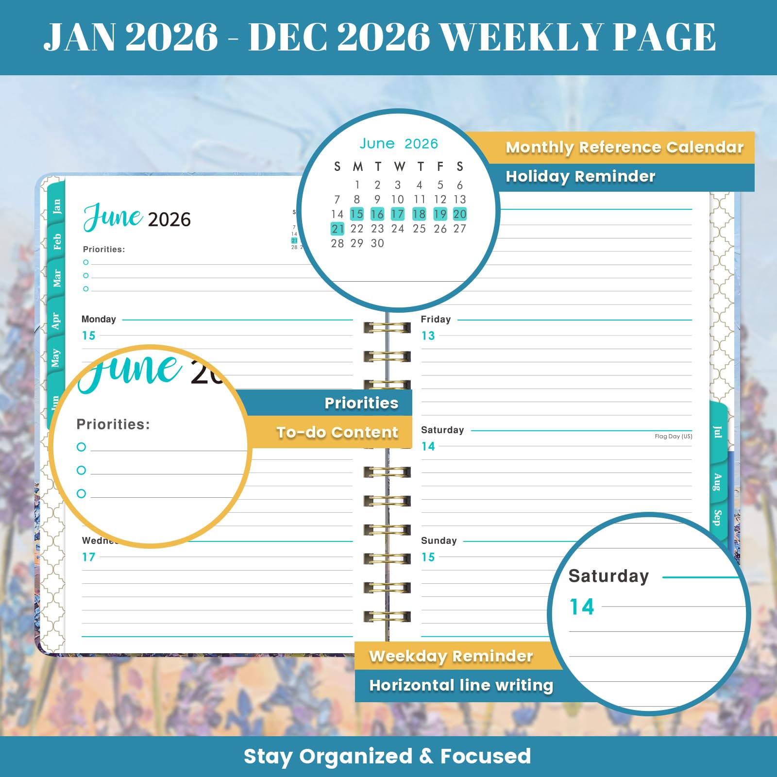 Monthly Planner 2025-2026 Planner - Planner Daily Weekly And Monthly ...